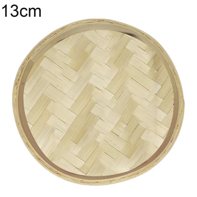 Ayyufe Handmade Round Bamboo Weaving Sieve Fruit Tea Leaf Basket ...