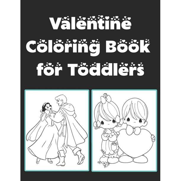 Valentine Coloring Book for Toddlers : A Very Fun and cute Collection ...