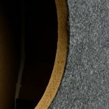 8" Shallow Ported Vented Subwoofer Box Enclosure Single Sub Grey ...