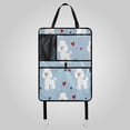 2Pack Car Back Seat Organizer Antique Nylon Fabric Thickened Waterproof ...