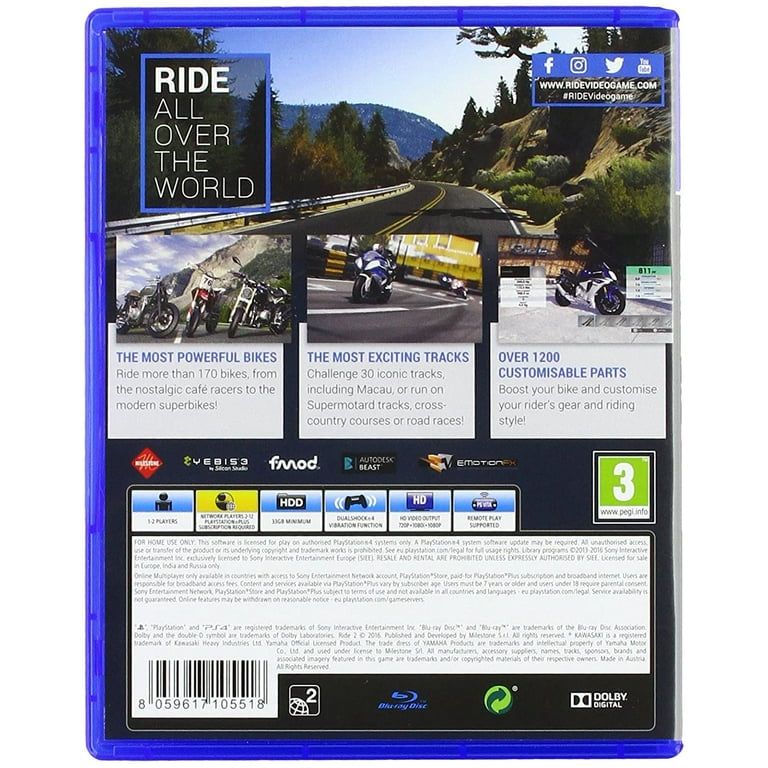 Ride 2 playstation 4 store