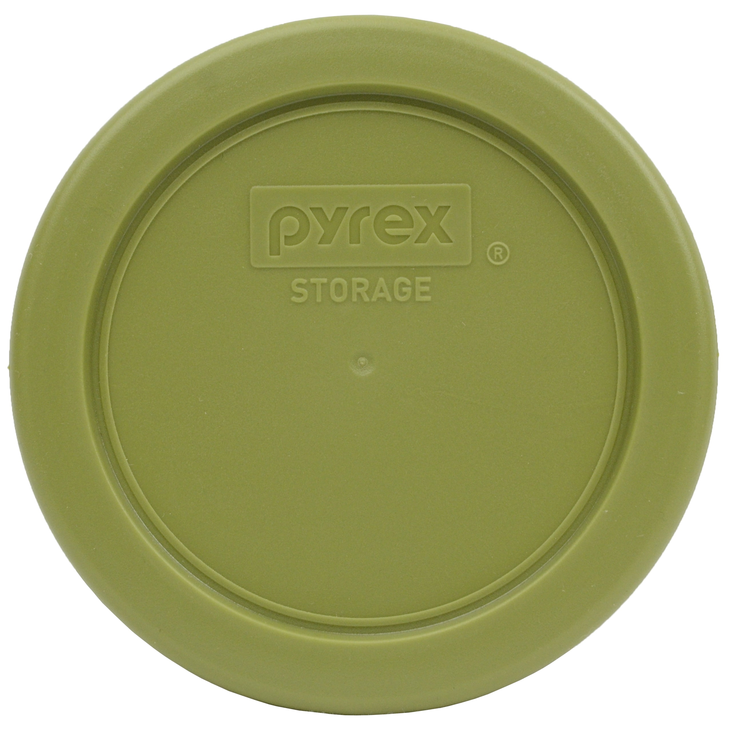 Pyrex 7202-PC Olive Green Round Plastic Replacement Lid Cover - Walmart.com