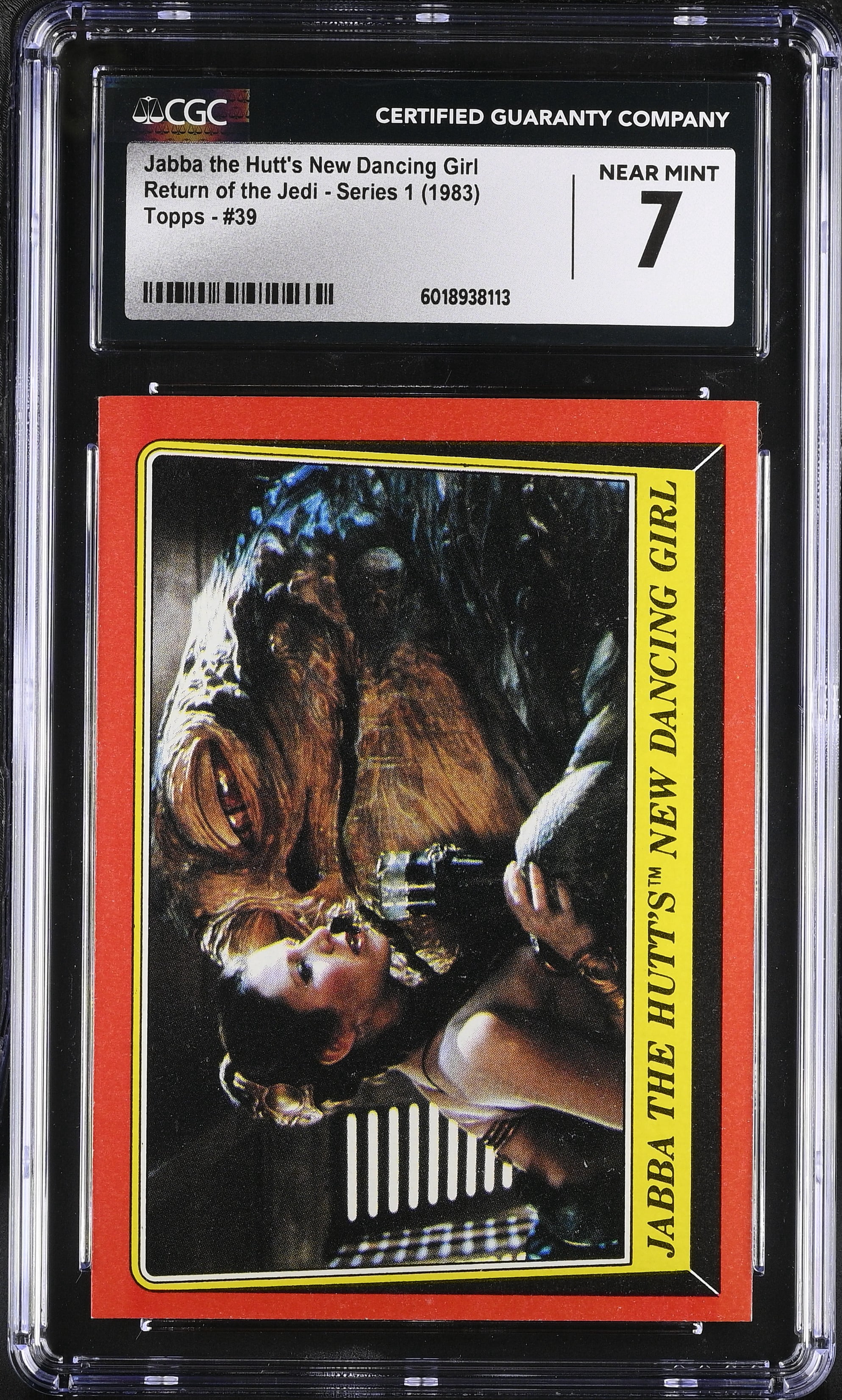 Topps Jabba the Hutt's New Dancing Girl Return of the Jedi - Series 1 ...