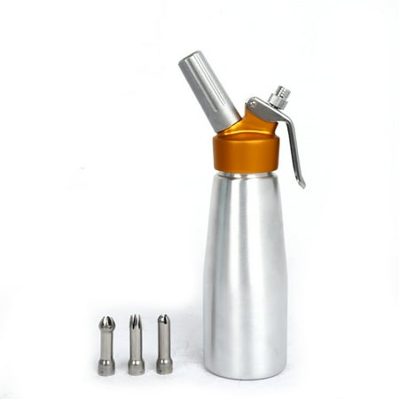 Cream gun stainless steel cream foam gun frappuccino coffee decorating ...