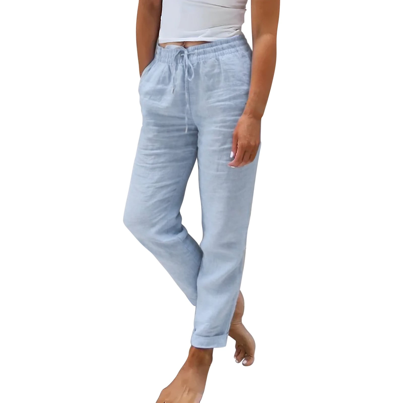 Click here for Ceangrtro 2025 Womens Casual Pants Ladies Summer E... prices