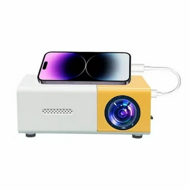 Ematic Mini Portable Theater Projector, White (EPJ480WH) - Walmart.com