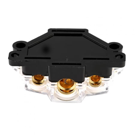 Hilitand Power Ground Distribution Block, 3 Way Car Audio Stereo Power ...