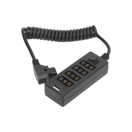 D Tap Male To 4 Port Female Power Adapter D Tap Male To 4 Port Female ...