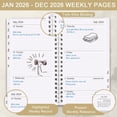 2026 Pocket Planner/Calendar - January 2026 - December 2026, A6 Weekly ...
