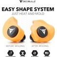 Decibullz - Custom Molded Earplugs, 31dB NRR, Noise Cancelling for ...