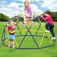 10ft Outdoor Dome Climber, Kids Climbing DomeJungle Gym Dome for 3-12 ...
