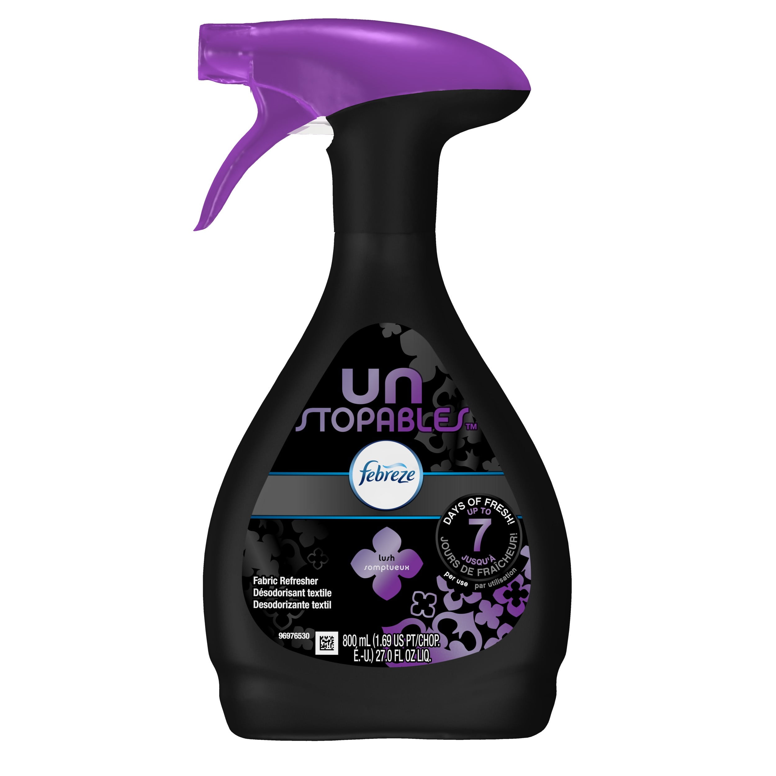 Febreze Unstopables Fabric Refresher, Lush, 27 Oz – Walmart Inventory ...