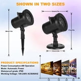 Projector Lights 16 Patterns Garden Lamp Lighting Waterproof Landscape ...