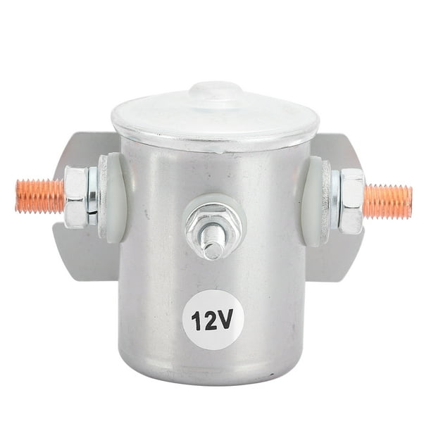 Terminal Relay, 12V 200A 3-Terminal Starter Solenoid Relay Switch ...