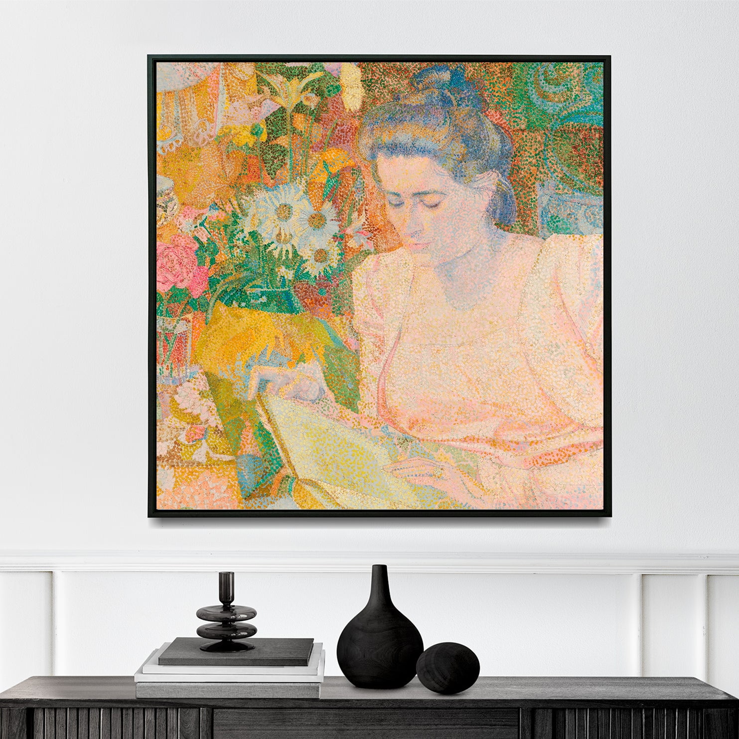 Portrait of Mrs Marie Jeannette de Lange - 1900 | Jan Toorop | Premium ...