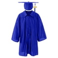 Tiijoy Boys Graduation Cap with Gown Set Unisex Solid Basic Graduation ...