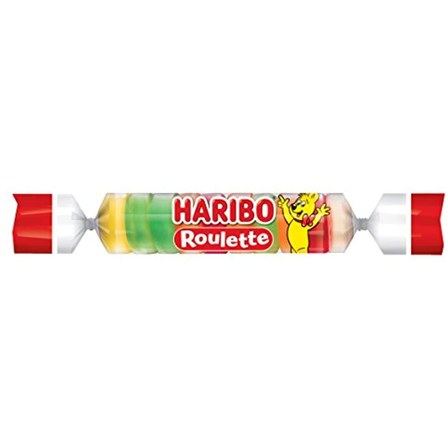 Haribo Gummi Candy, Roulette .87 Oz. Roll, (Pack Of 36) - Walmart.com
