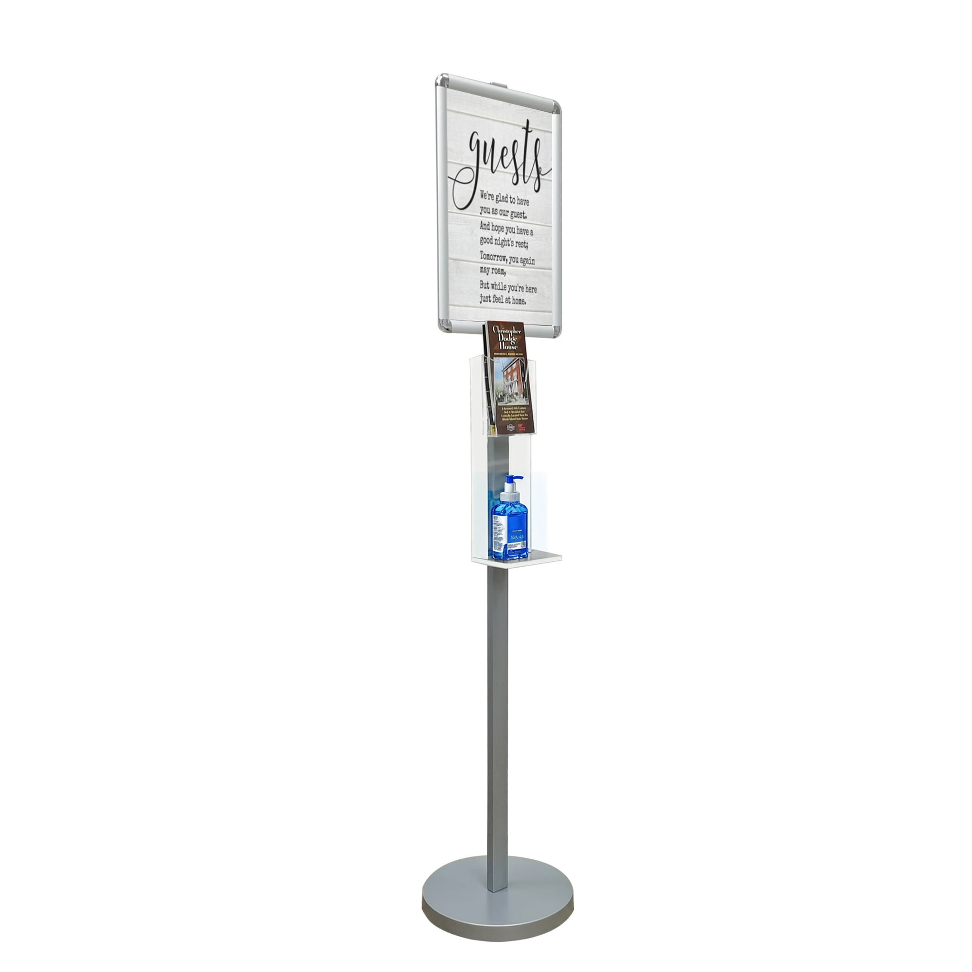 Click here for Fixturedisplays 12.3x12x64 Poster Stand  Signage L... prices