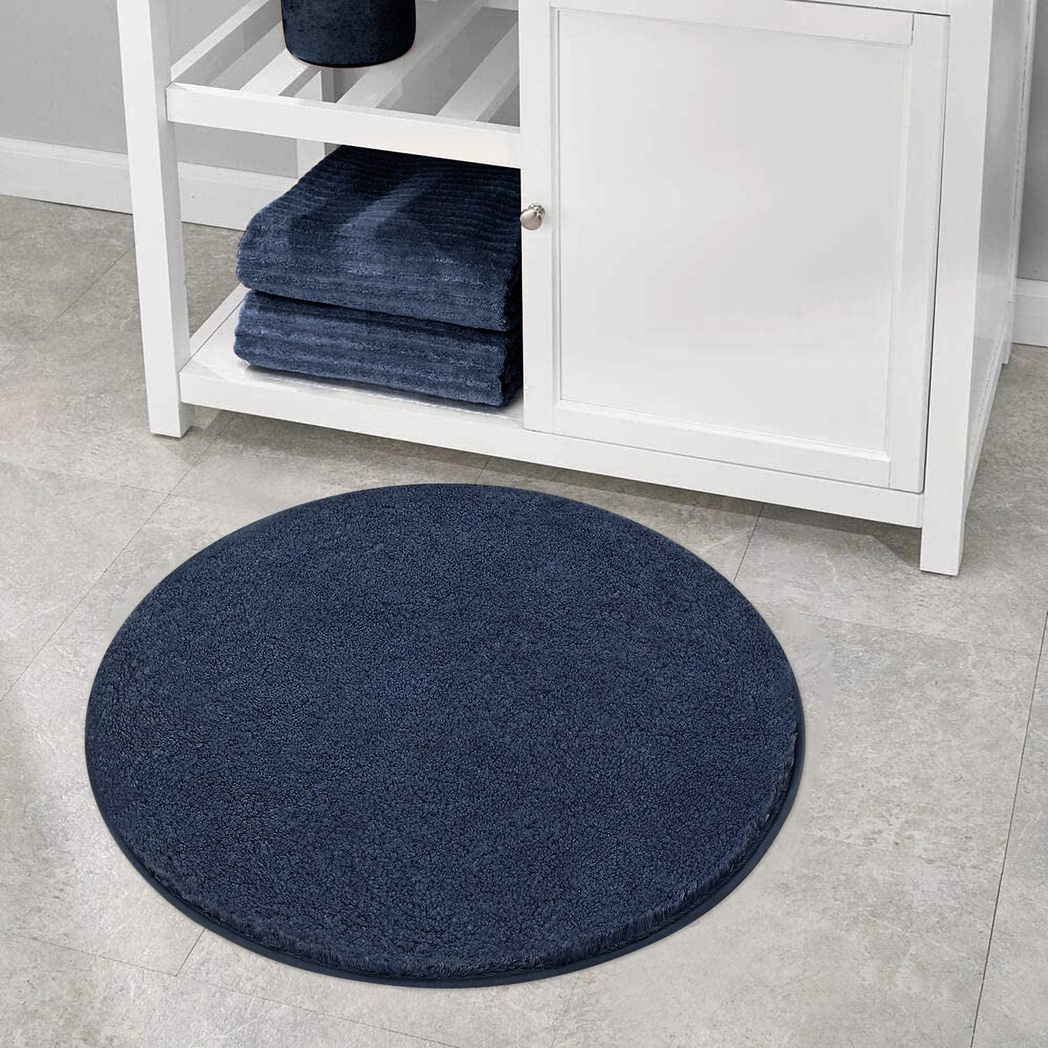 Round bathroom rugs mats store