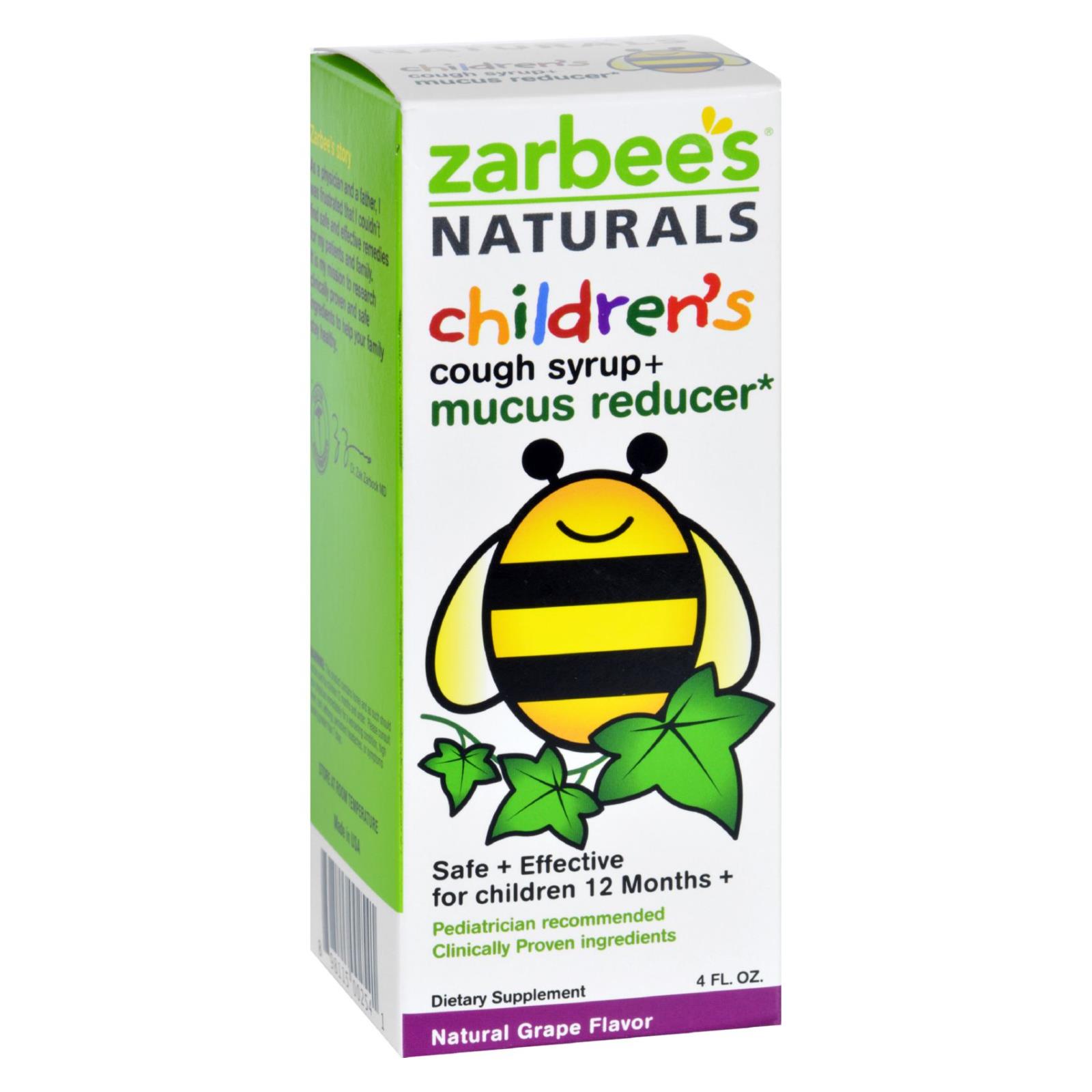 Zarbee s Naturals Children s Mucus Relief Cough Syrup Grape 4 Oz zarbee-s-naturals-children-s-mucus-relief-cough-syrup-grape-4-oz