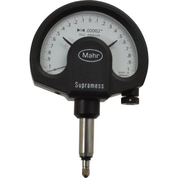 Mahr 0 Inch Graduation, 0.001 Inch Max Measurement, Dial Comparator ...