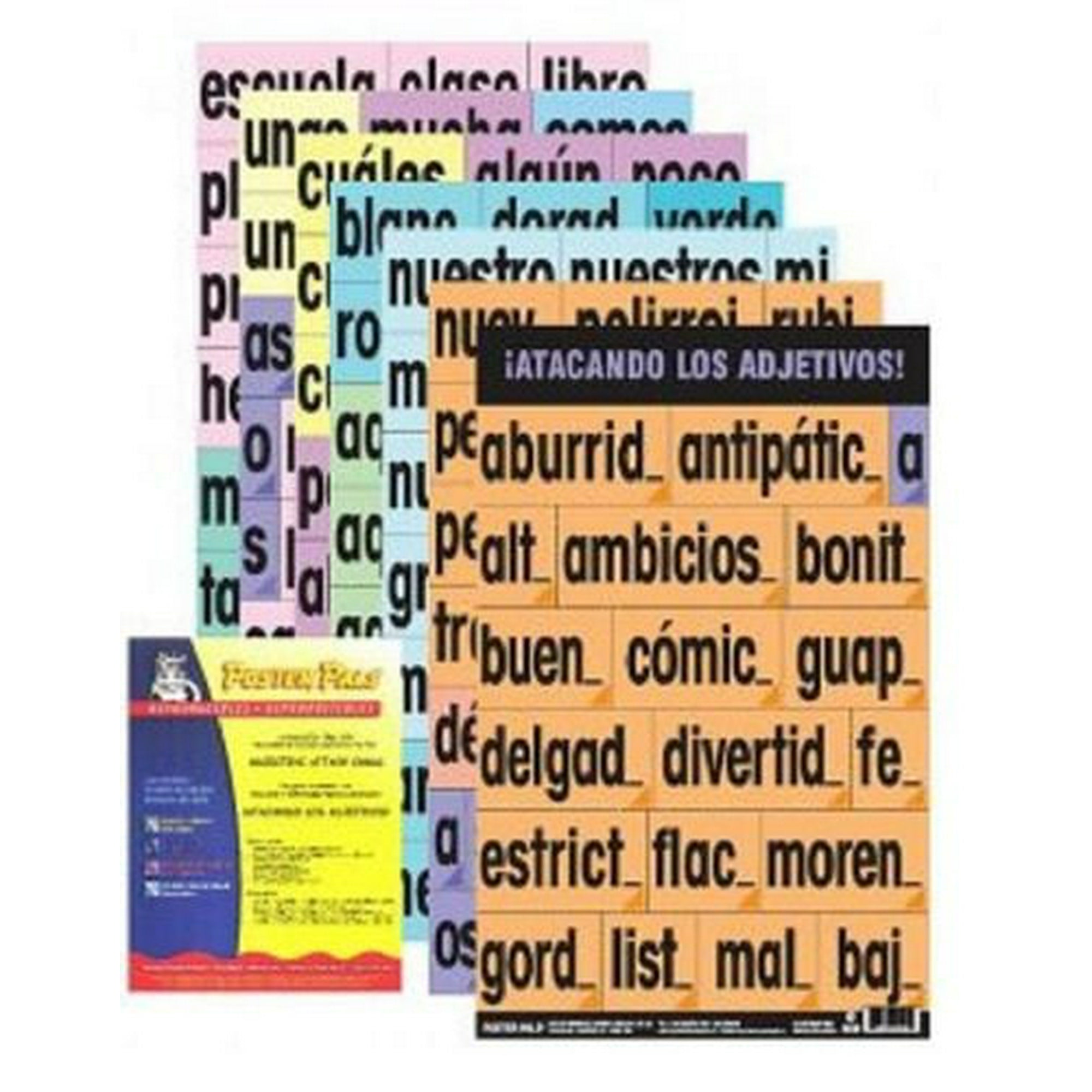 Click here for Poster Pals Spanish Adjective Vocabulary Card Set prices