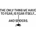 CafePress - Fear Itself And Spiders Light T Shirt - Men's Classic ...