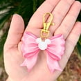 Bag Charm Coquette Pink Bow Mouse: Fairytale Castle, Fairytale Inspired ...