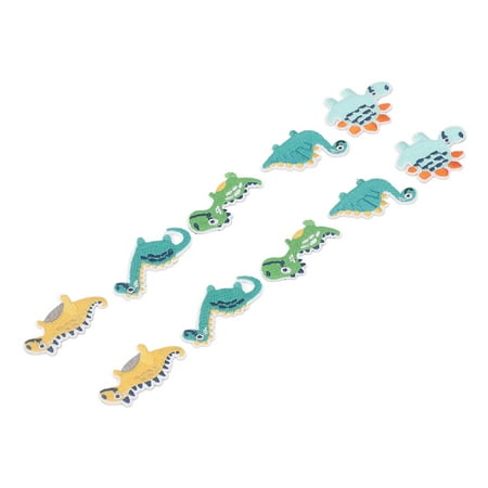 Iron On Patches, 10pcs Embroidered Dinosaur Patches Dinosaur Themed for ...