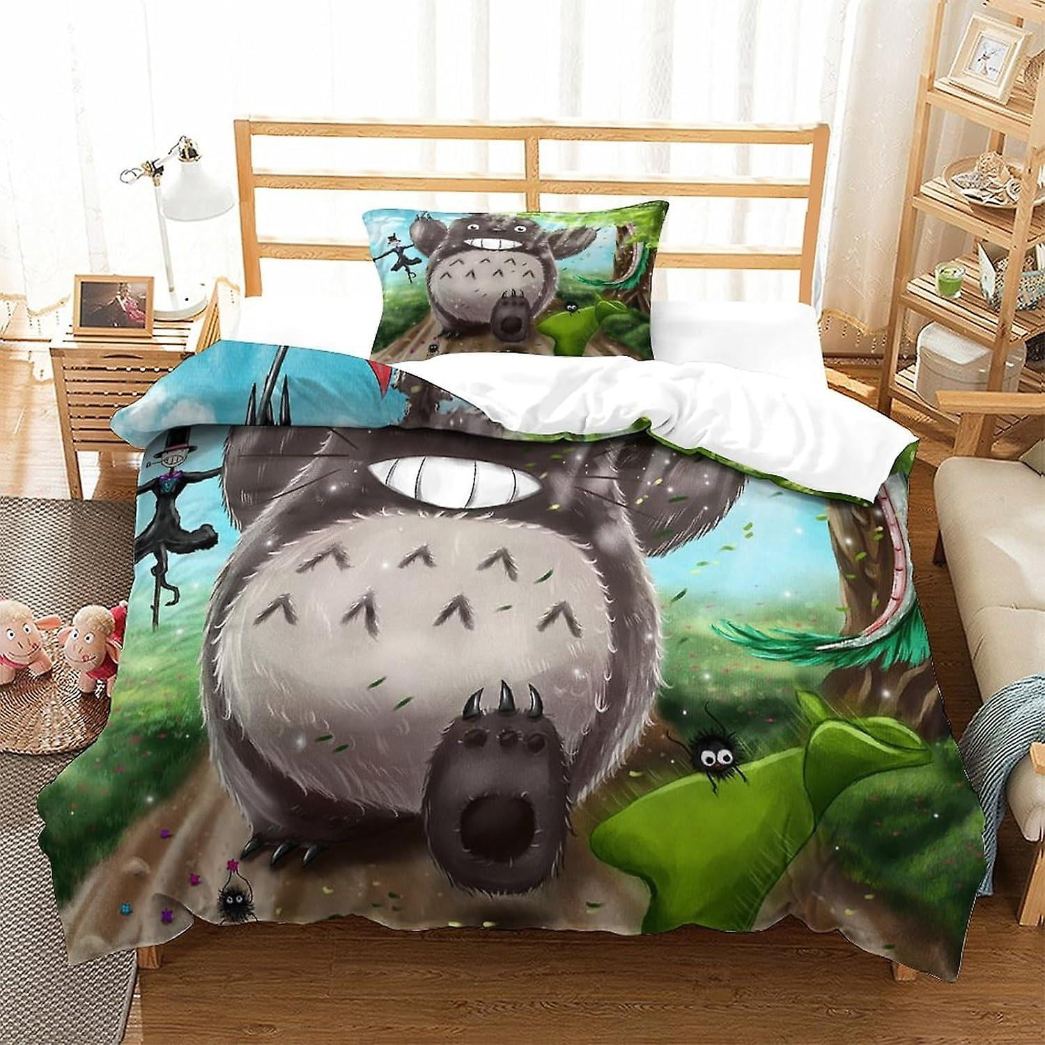 Totoro Bed Sheets New Studio Ghibli Bedding Sets Are Cool In All