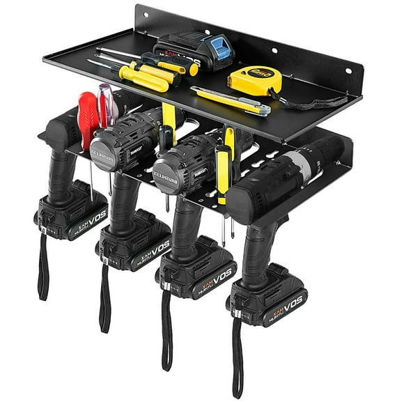 Cordless Drill Storage Rack