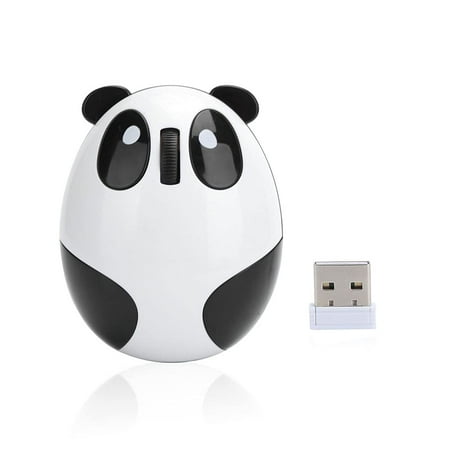 Cartoon Wireless Mouse for kids - 1200dpi Wireless Optical Mouse Cute ...