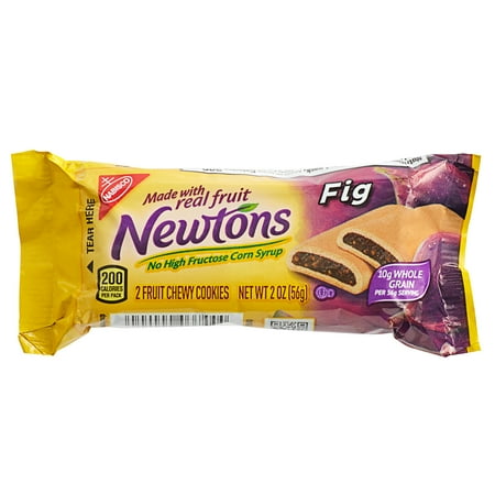 Nabisco Newtons 2-Count (2 oz.) Fig Cookie Snack Pack - 120/Case ...