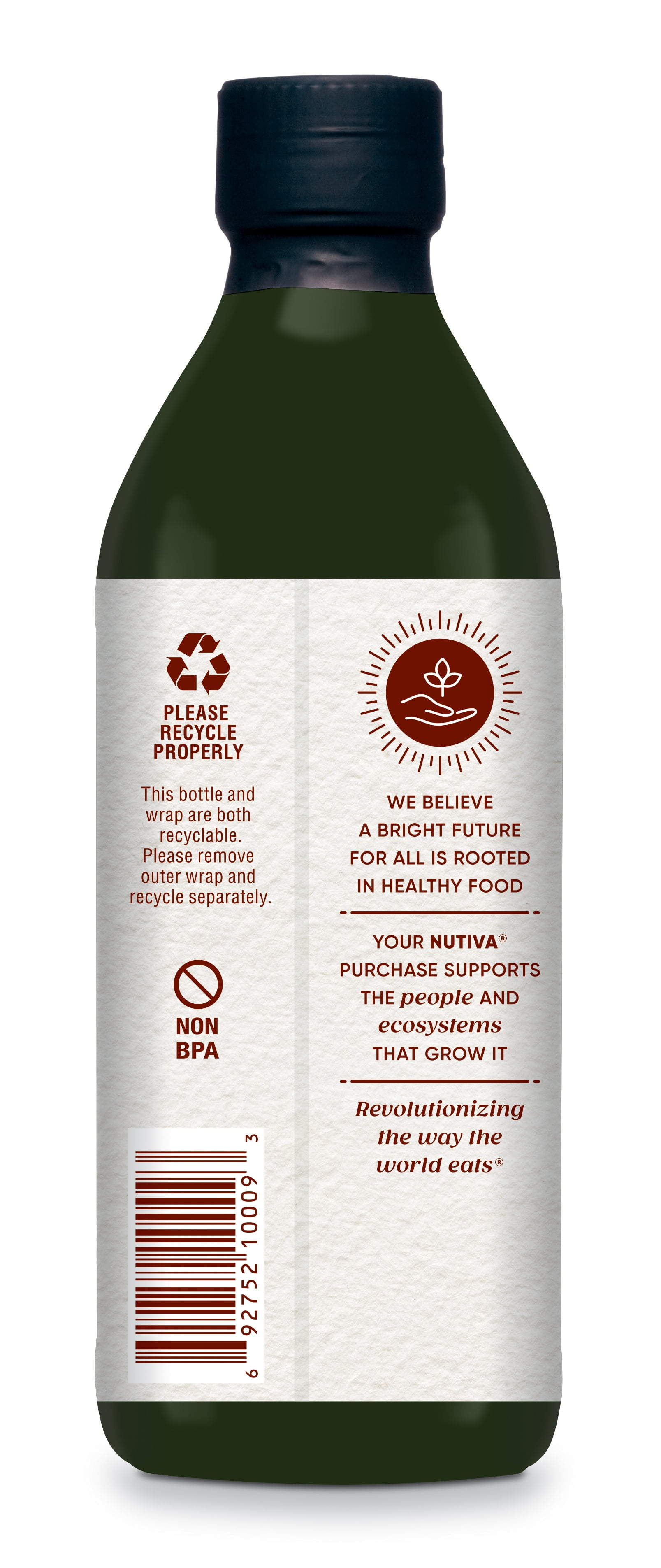 Nutiva Nurture Vitality Organic Cold Pressed Hemp Oil, 16 fl oz ...