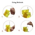 Automatic Needle Threader for Hand Sewing, Easy Desktop Threading Tool ...