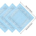Bandanas for Women Men Cowboy Bandana Handkerchief Headband Face Mask ...