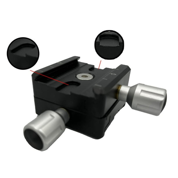 50mm 50B Plate Mount 90 degree Rotatable Adapter Clamp for Arca Style ...