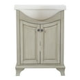 Foremost Corsicana Antique Grey Euro Bathroom Vanity - Walmart.com