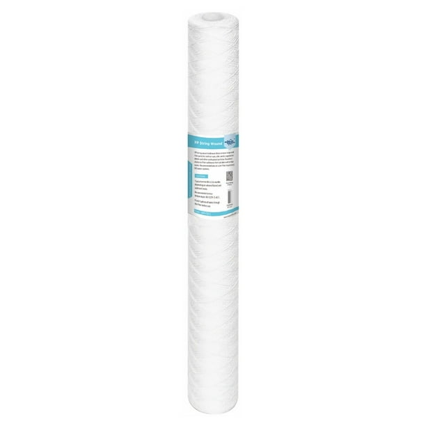 Membrane Solutions 20 Micron 2.5 x 20-inch Sediment Water Filter String ...