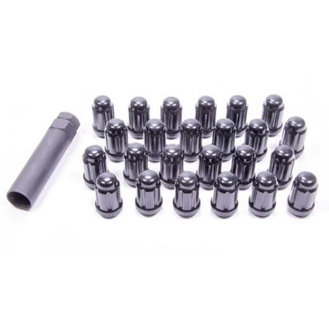 Gorilla Automotive 21631BC Black Chrome Small Diameter Wheel Locks ...