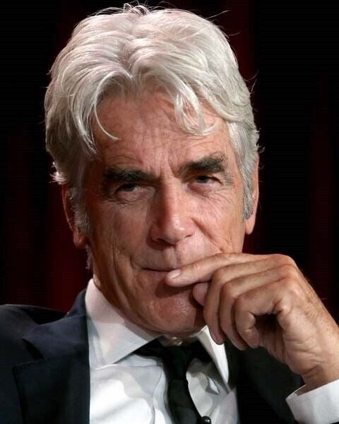 Sam Elliott looks cool and debonair in dark suit and tie 8x10 inch ...