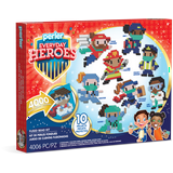 Perler Everyday Heroes Deluxe Box Fused Bead Kit, 4006 Pieces - Walmart.com