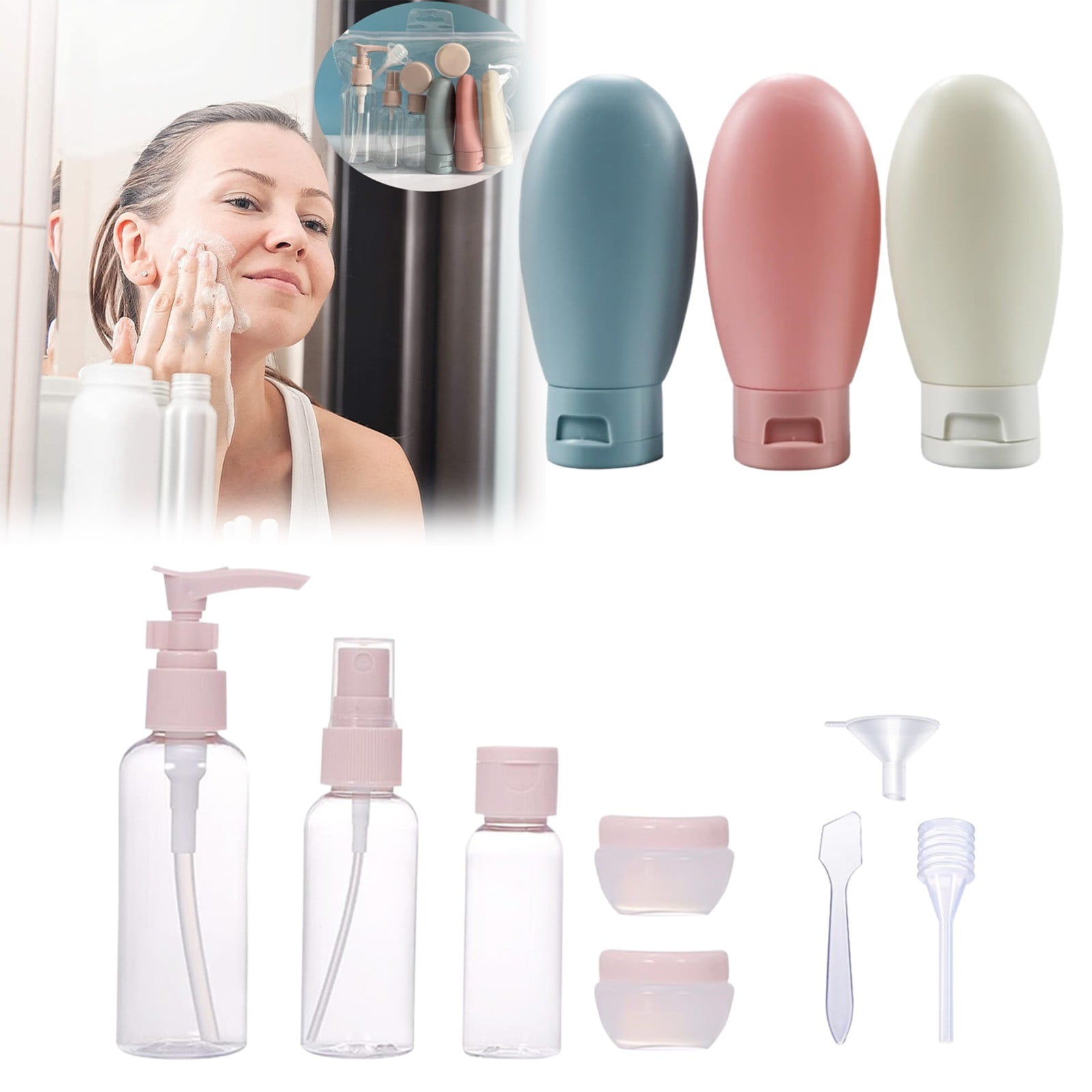 Click here for Wenting Wentin Approved Travel Bottles Travel Size... prices