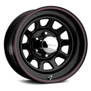 Vision D Window 16x8 8x165.1 -6et Gloss Black Wheel - Walmart.com