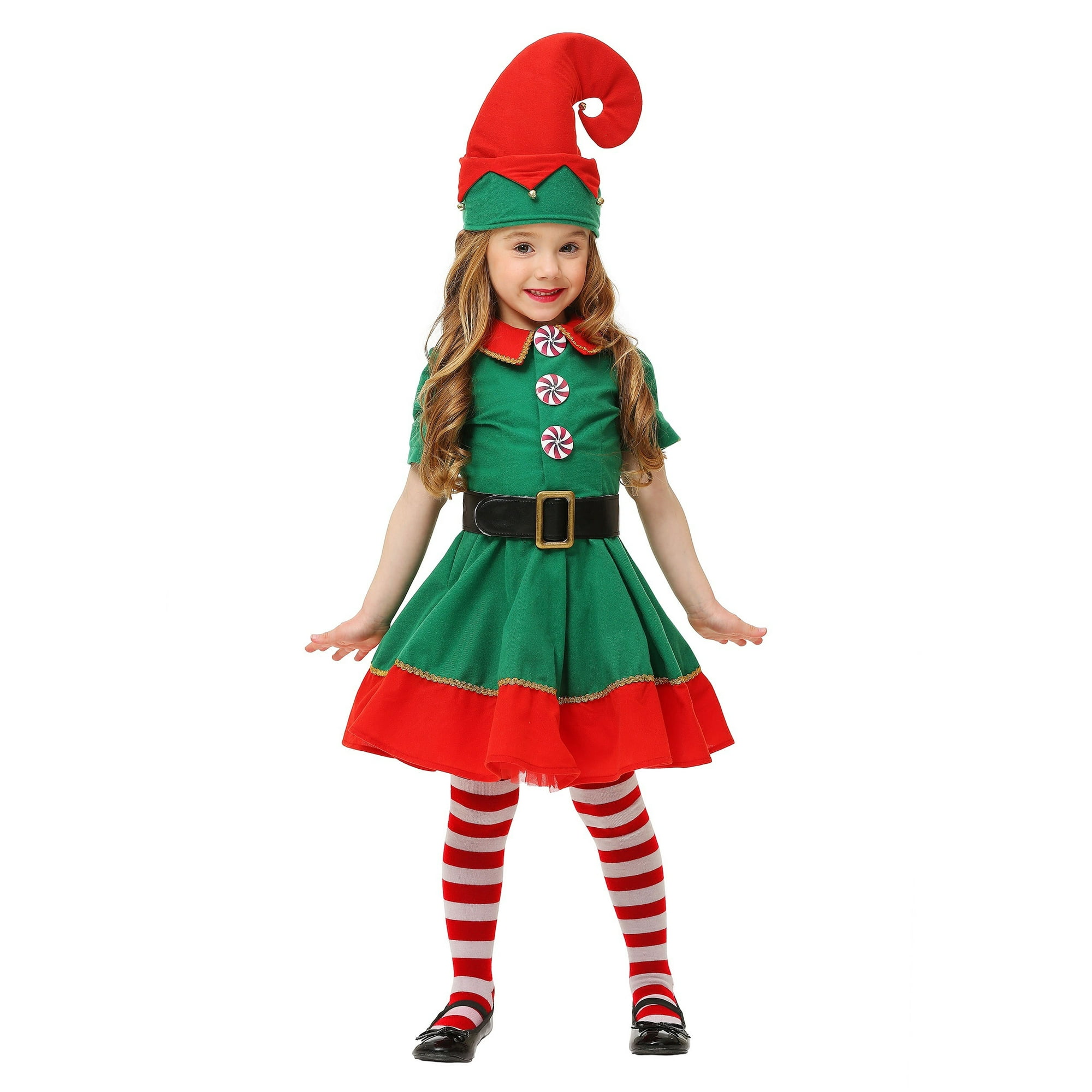Click here for Fun Costumes Toddler Holiday Elf Costume prices