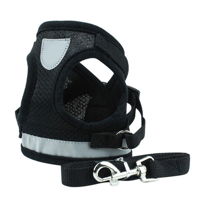 Soft Mesh Dog Harness, Comfort Puppy Harnesses with leash, Lightweight ...