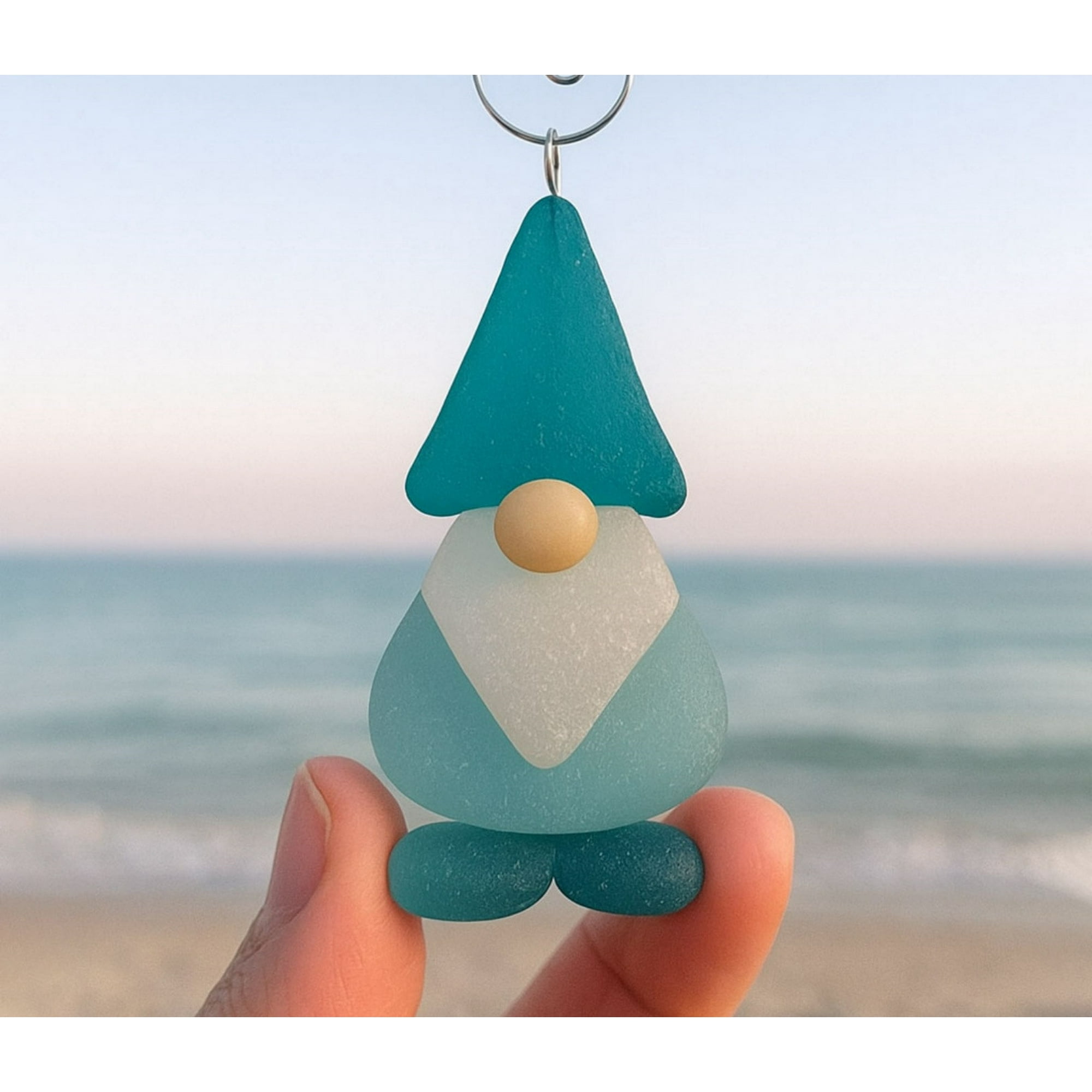 Click here for Qipopiq Genuine Sea Glass Christmas Tree Ornament... prices