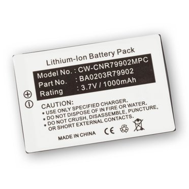 Battery 2-PACK for the Creative Labs BA20203R79902 Nomad Xtra MuVo2 ...