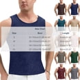 Ceisia Men's Glitter Tank Top Sparkly Sleeveless Crew Neck Shirt for ...