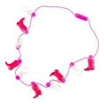Light Up Flashing Diamond Boots Necklace, 4 Pack - Walmart.com
